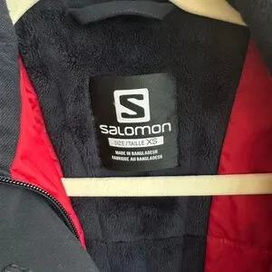 Salomon | Jackets & Coats | Salomon Womens Dark Blue Ski Jacket | Poshmark